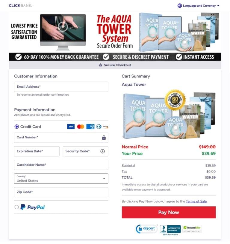 AQUA TOWER SYSTEM™ [Official] | Upto 70% Off Today!