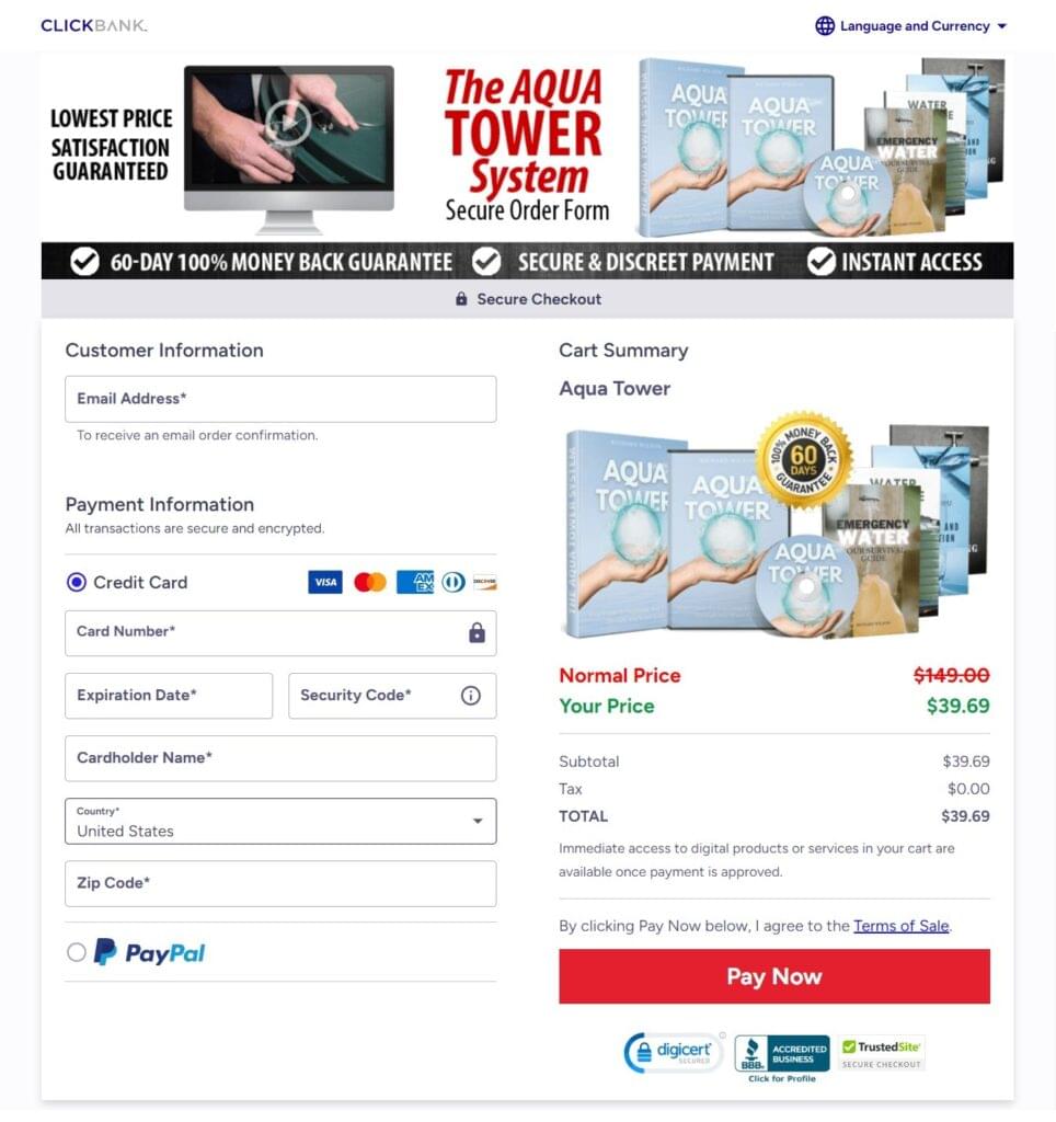 AQUA TOWER SYSTEM™ [Official] | Upto 70% Off Today!